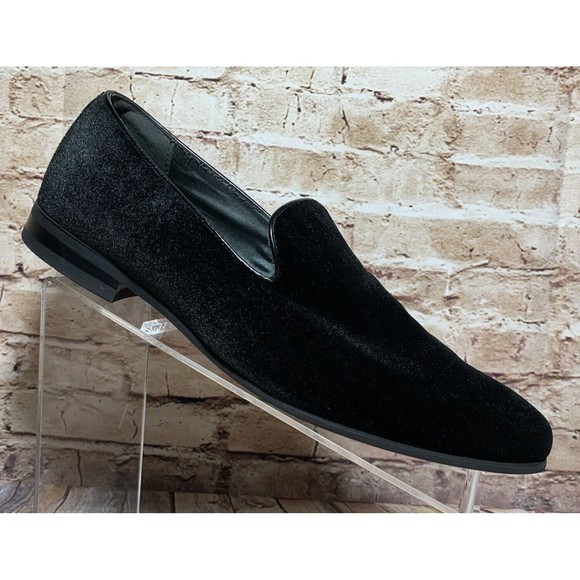 La Milano | Shoes | La Milano Mens Alex Velvet Loafer Sz 5 Black Slip ...